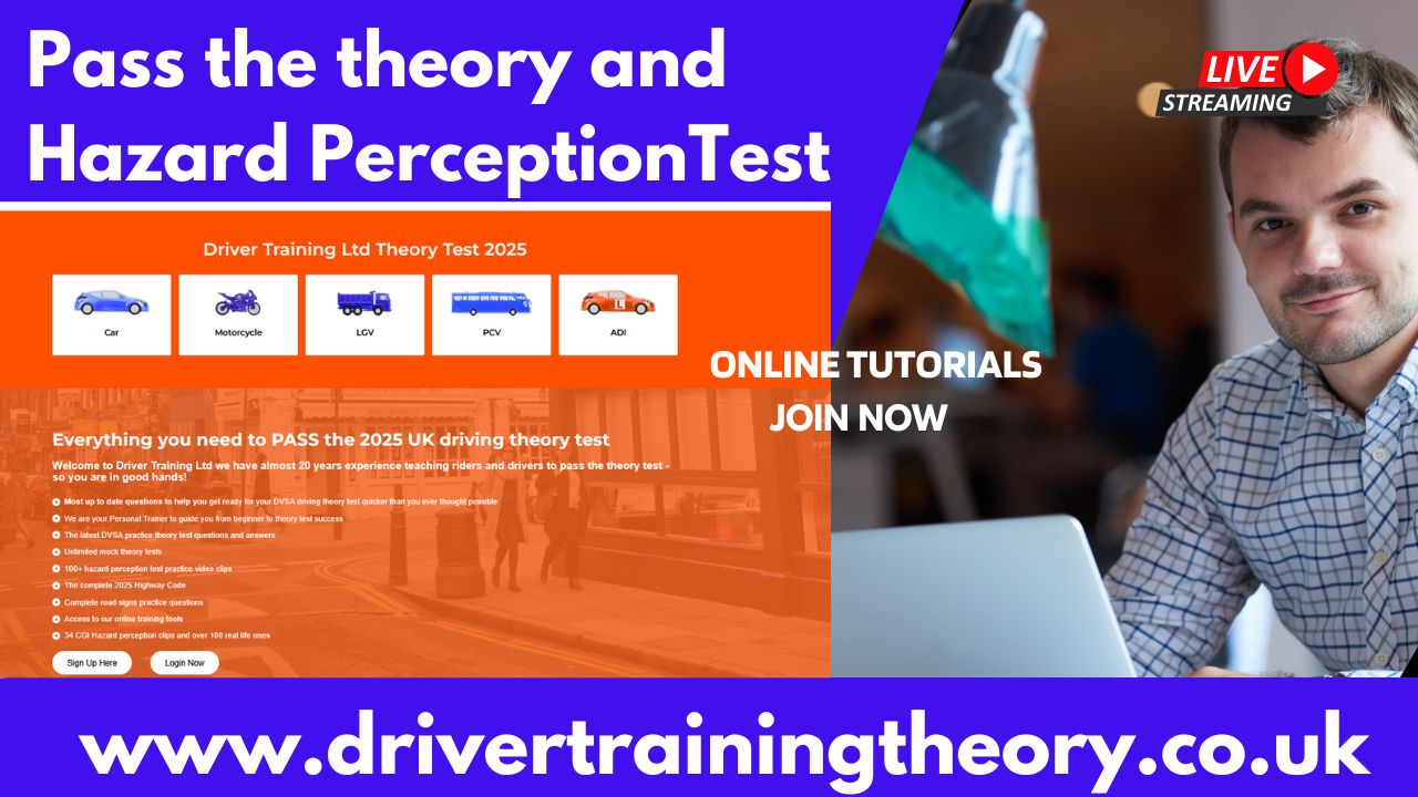 Pass your theory test 2025 – Driver Training Ltd