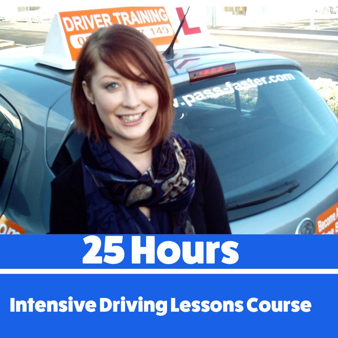 25 hours driving lessons | intensive intermediate courses | Driver Tra ...