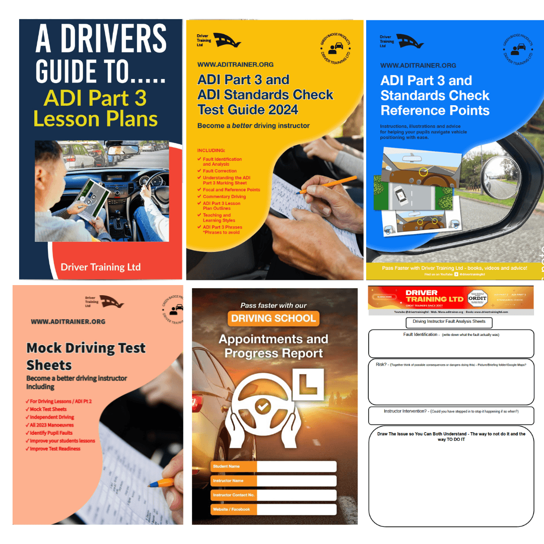 The Complete pack of driving instructor books - 6 Books ADI Part 3 ...